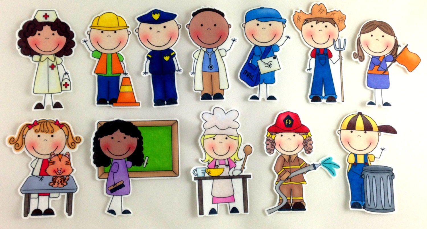 Community Helper Tools Clipart
