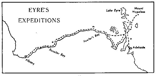 Maps - Edward John Eyre